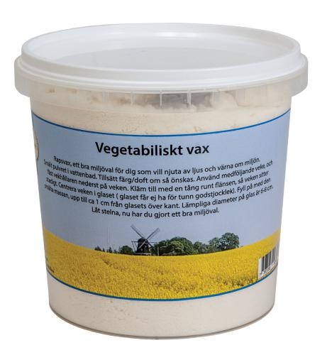 Vegetabilsk voks 800 g av raps | VoksOgVeker.no